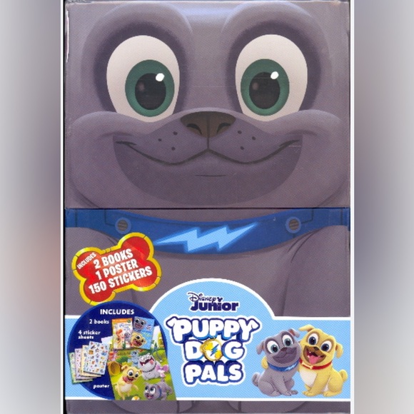 Disney | Toys | Puppy Dog Pals Storybook Library Set | Poshmark